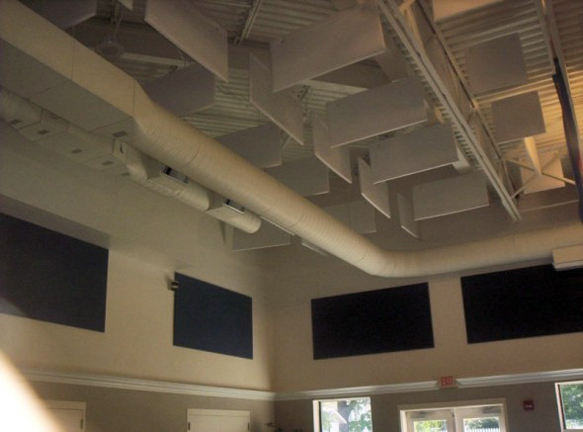 Cloudscape Ceiling Baffles (Encapsulated PVC-Vinyl Baffles, Sailcloth ...